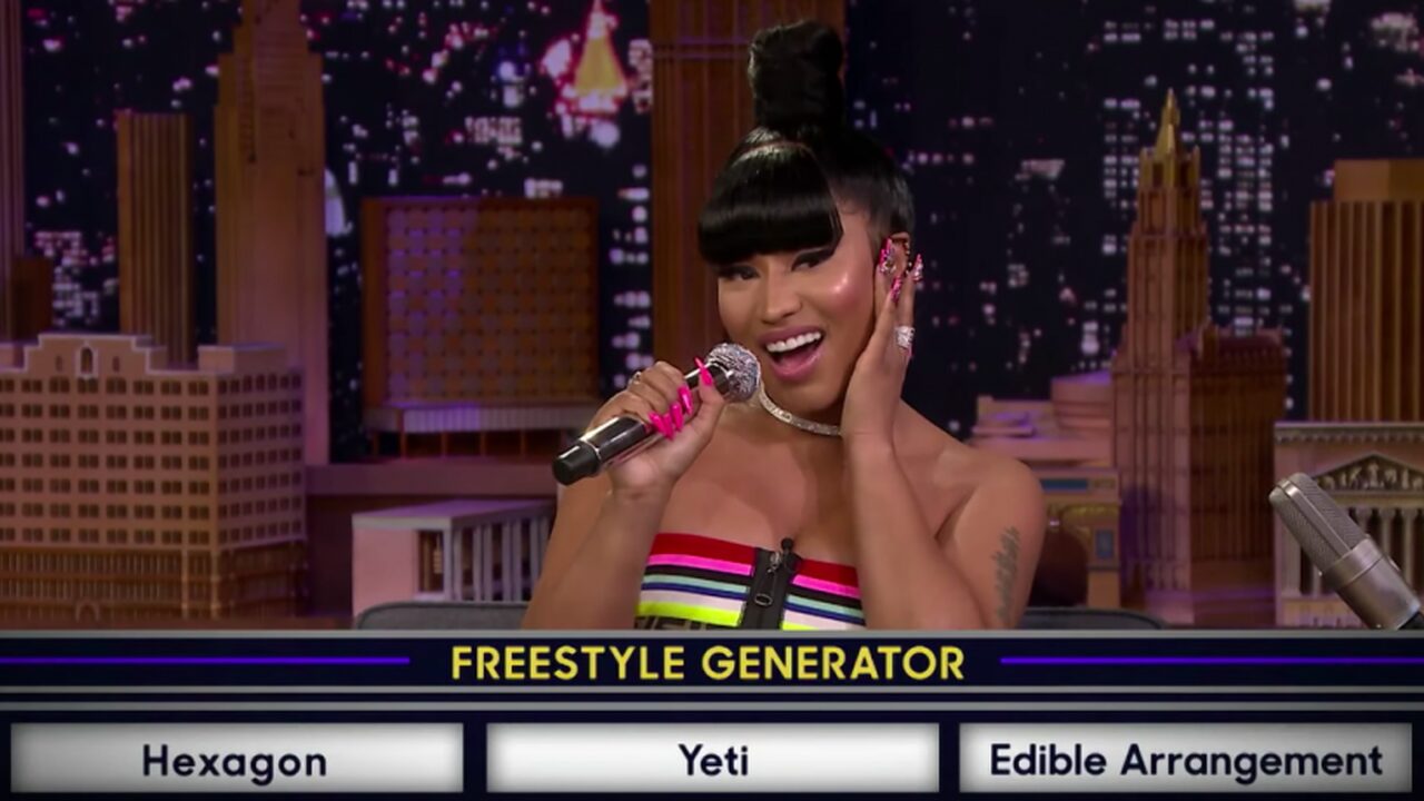 Nicki Minaj doet freestyle bij Jimmy Fallon en she nailed it! - FunX.nl