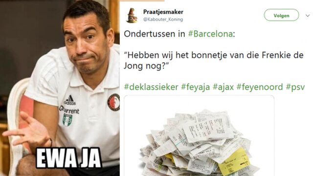 De 15 leukste Feyenoord - Ajax-memes die na de wedstrijd werden ...