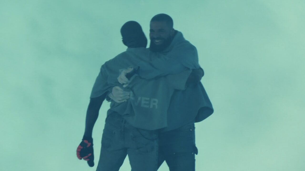 Ye en Drake schitteren samen op podium voor vrijlating Larry Hoover | FunX