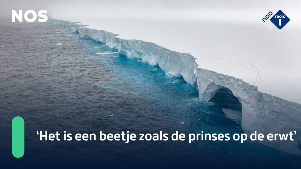 Grootste ijsberg ter wereld zit vast in een Taylorkolom | NPO Radio 1