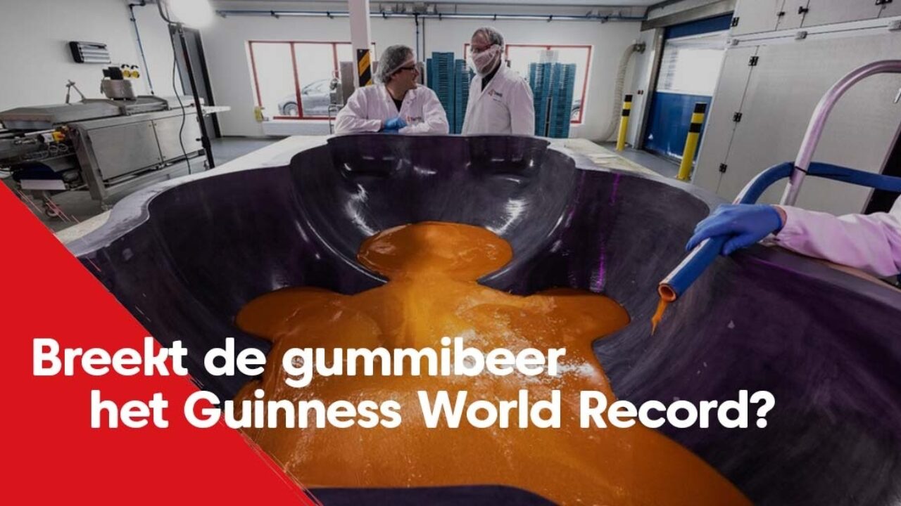 'Snoepgoeroe' Wouter Tanis maakt de grootste gummibeer ter wereld | NPO ...