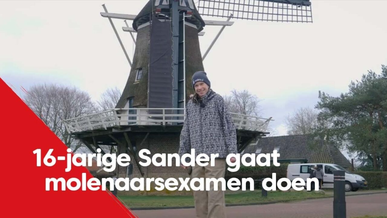 Sander Boom (16): ‘Als ik vandaag slaag, ben ik de jongste molenaar ...