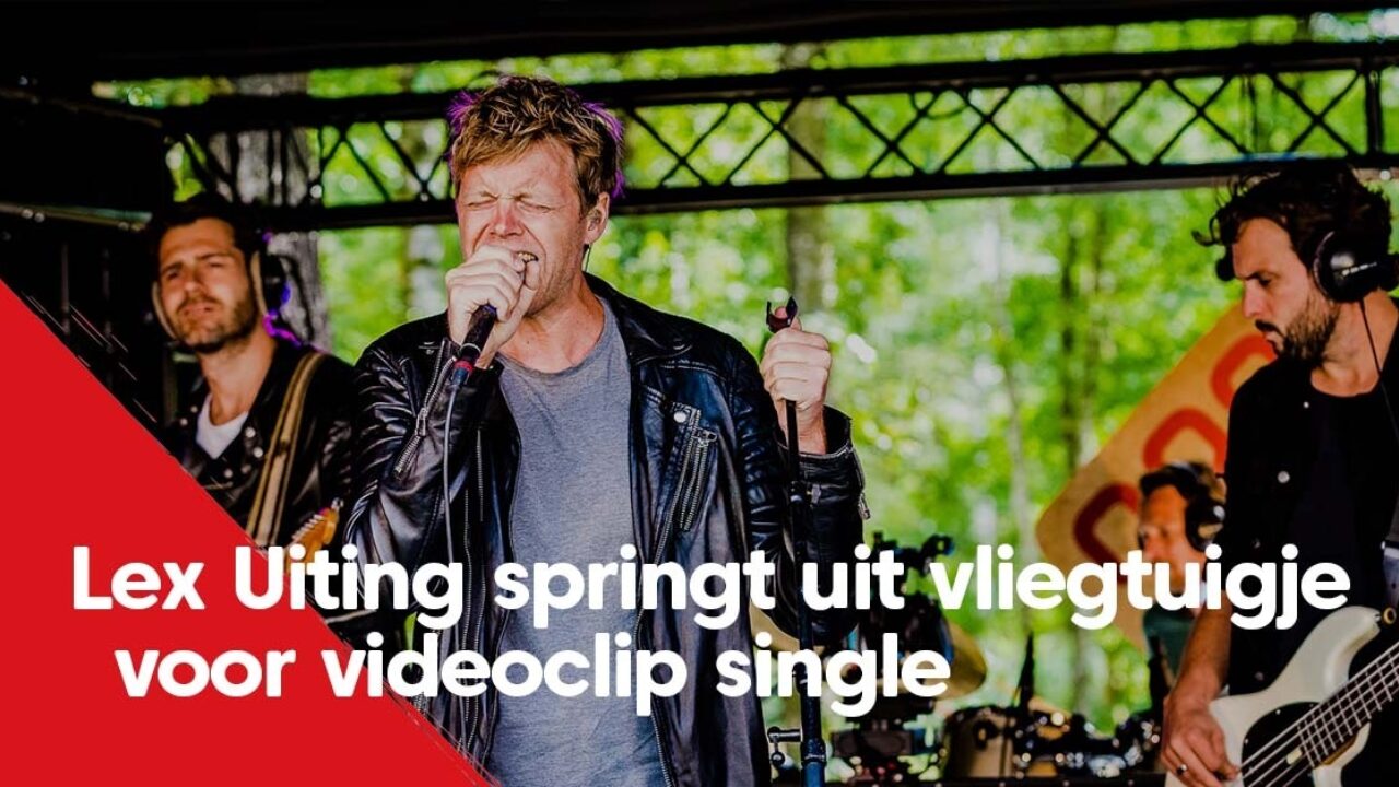 Lex Uiting springt uit vliegtuig voor videoclip nieuwe single Vleege ...
