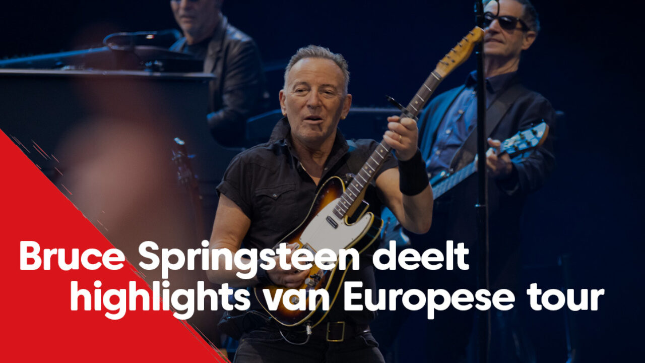 Bruce Springsteen deelt video met hoogtepunten van Europese tour | NPO ...