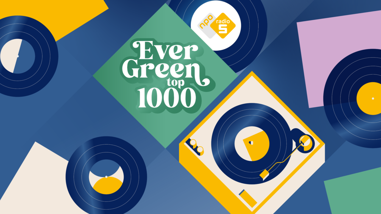 Luister de Evergreen Top 1000 editie 2025 terug | NPO Radio 5 | NPO Radio 5
