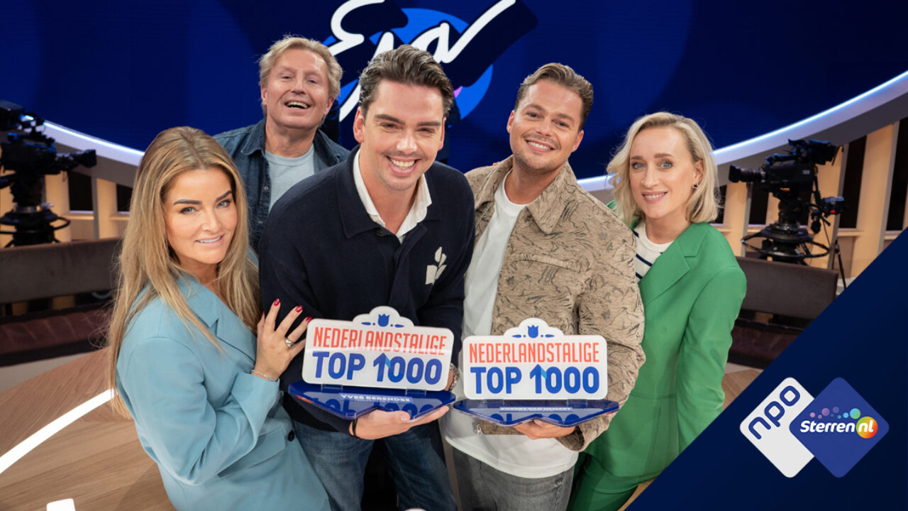 'Terug in de tijd' van Yves Berendse op #1 in de Nederlandstalige Top 1000